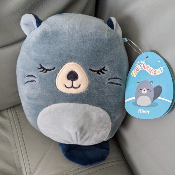 Kellytoy | Toys | Squishmallow 7 River The Beaver | Poshmark